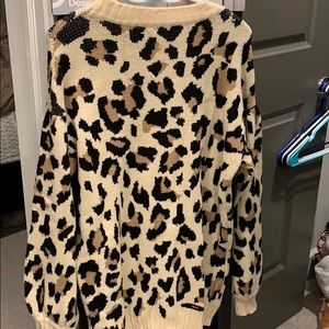 entro | Tops | Entro Leopard Sweater | Poshmark